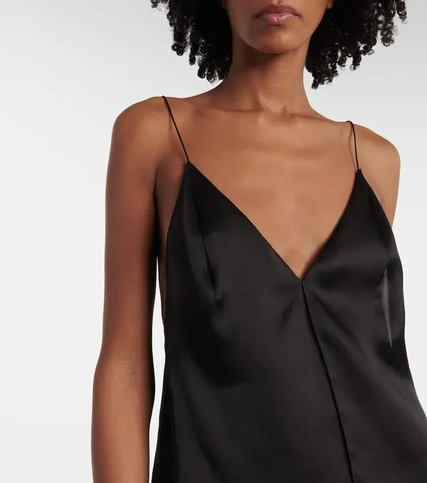 Khaite Talsie Silk Organza Top