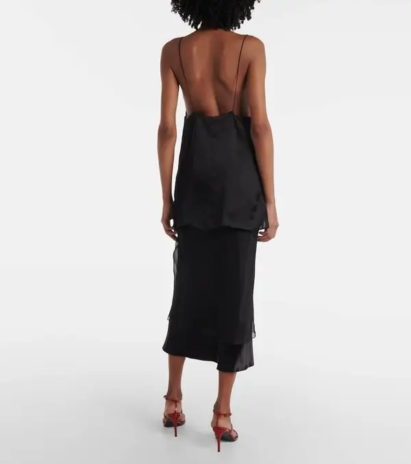 Khaite Talsie Silk Organza Top