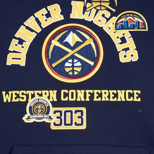 PRO STANDARD Denver Nuggets Area Code Pullover Hoodie