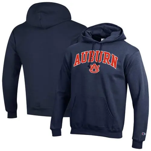 Champion Arched Logo Fleece Pullover Hoodie