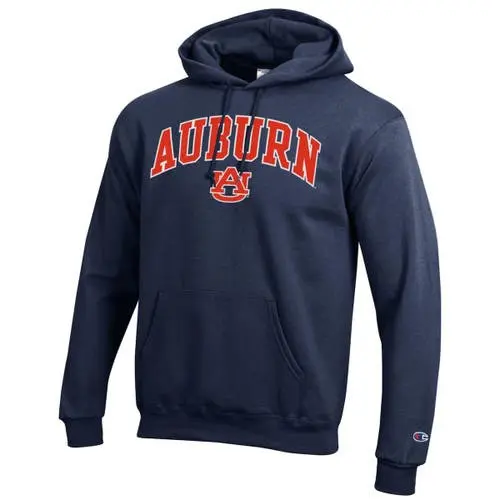 Champion Arched Logo Fleece Pullover Hoodie