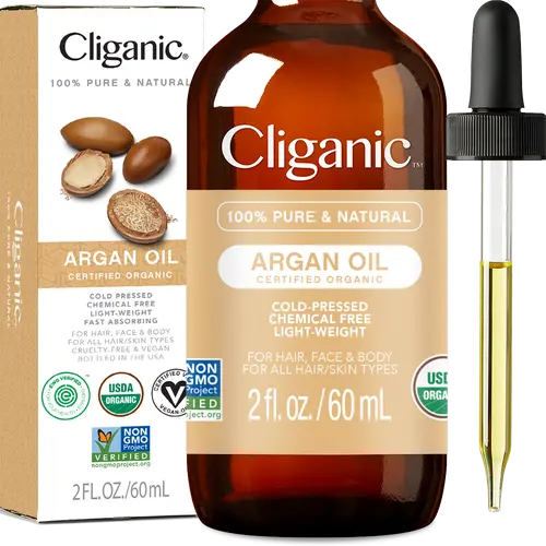 CLIGANIC Organic Argan Oil - 2oz