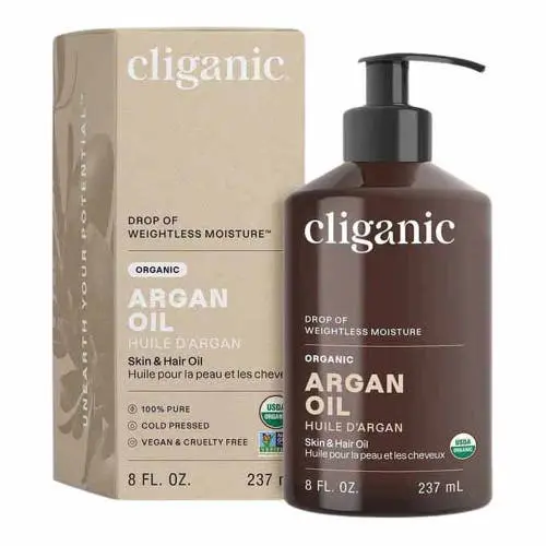 CLIGANIC Organic Argan Oil - 8oz