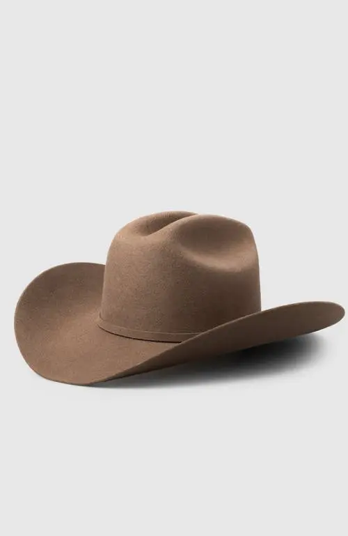 MANELA The Maverick Premier Wool Cowboy Hat - Dunn