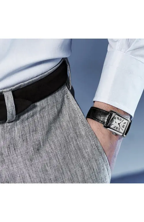FREDERIQUE CONSTANT Classic Carrée Bracelet Watch - Silver-tone
