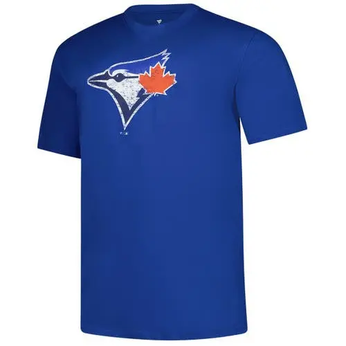Profile Toronto Blue Jays Big & Tall Distressed Logo T-shirt