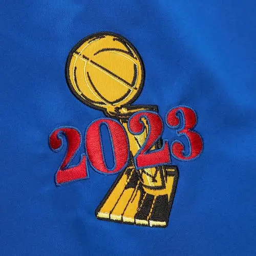 Mitchell & Ness Denver Nuggets Hardwood Classics Team Og 3.0 Lightweight Satin Full-snap Jacket