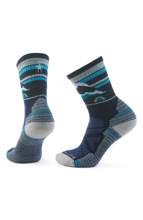Smartwool Hike Light Cushion Crew Socks - Deep Navy