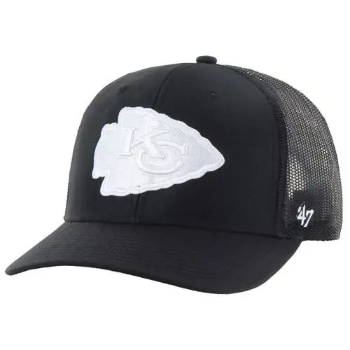 '47 Kansas City Chiefs Trucker Adjustable Hat - Black