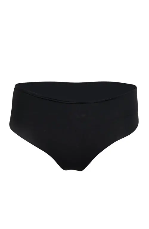 SAUIPE Mid-rise Hipster Bikini Bottom - Black