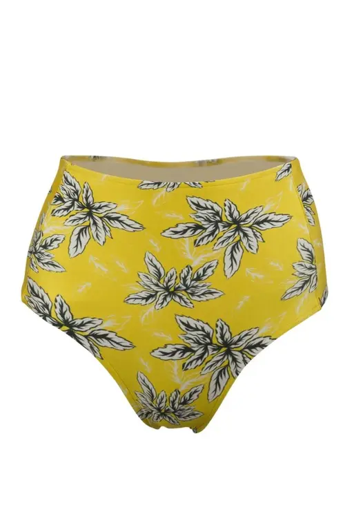 SAUIPE Bianca High Waisted Bikini Bottom