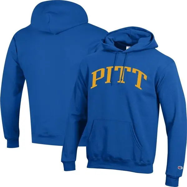 Champion Pitt Panthers Basic Arch Fleece Pullover Hoodie