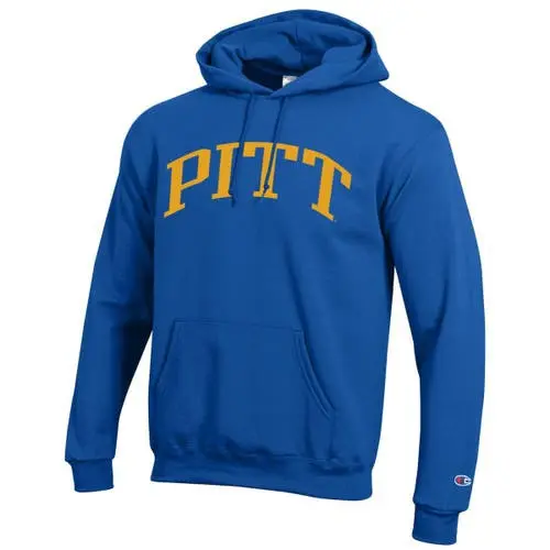 Champion Pitt Panthers Basic Arch Fleece Pullover Hoodie