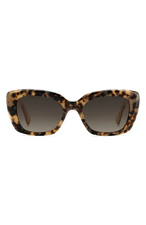 Kate Spade New York Rectangle Sunglasses - Havana