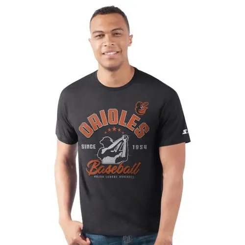 STARTER Baltimore Orioles Prime Time Batter T-shirt