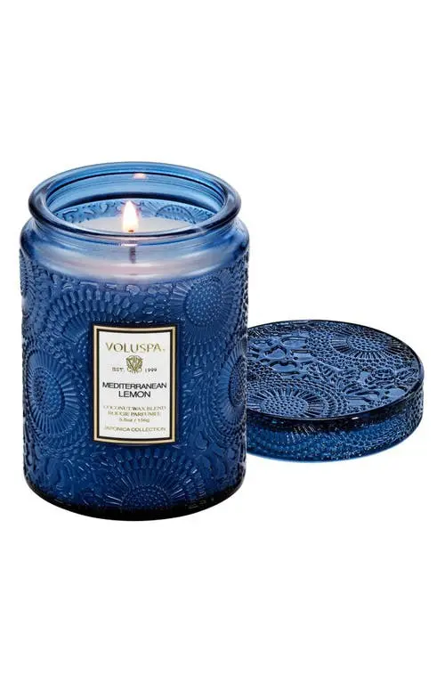 Voluspa Small Jar Candle - Mediterranean Lemon