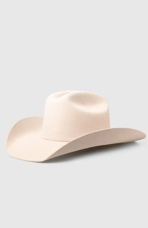 MANELA The Bronco Wool Cowboy Hat - Silverbelly