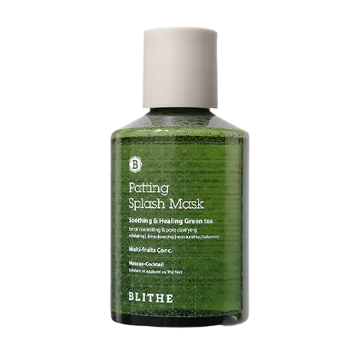 BLITHE Patting Splash Mask Soothing And Healing Green Tea - 5.07oz