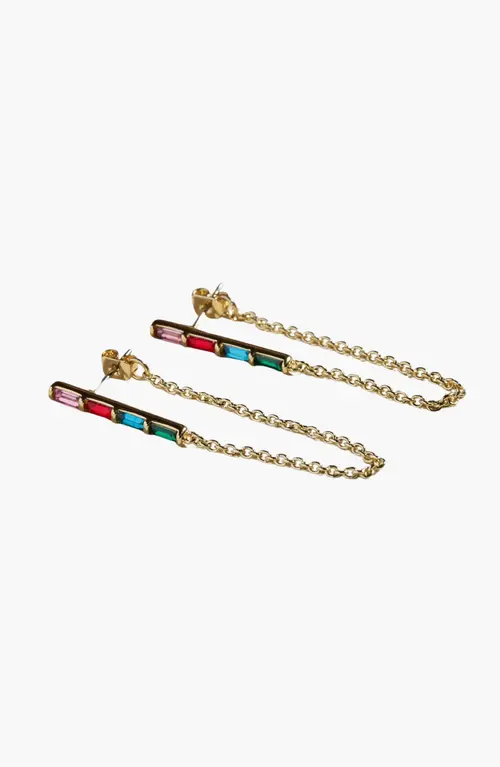 NICKEL & SUEDE Lucia Dangle Earrings - Multicolor