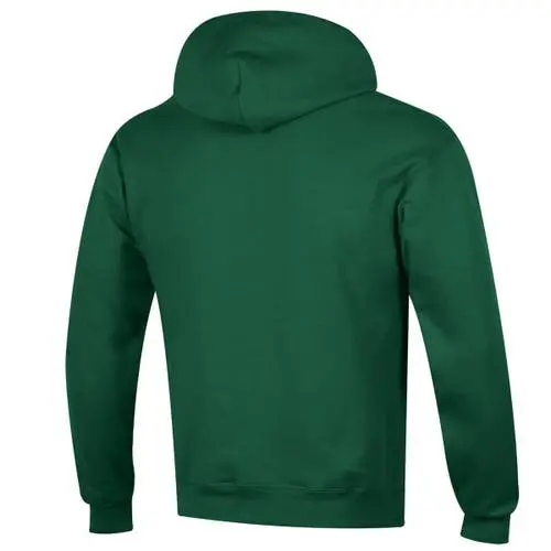 Champion Michigan State Spartans Arch Over Logo Pullover Hoodie - Green