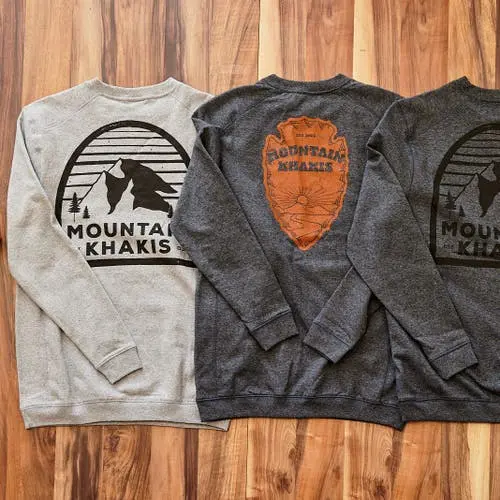 MOUNTAIN KHAKIS Logo Crew
