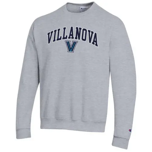 Champion Villanova Wildcats Arch Over Logo Pullover Sweatshirt