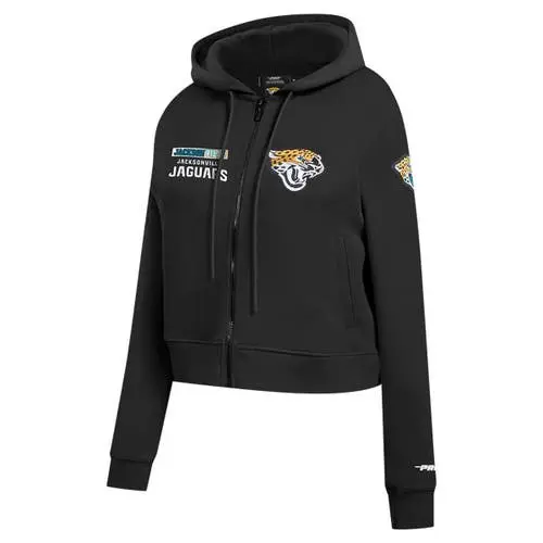 PRO STANDARD Jacksonville Jaguars Split Logo Full-zip Hoodie