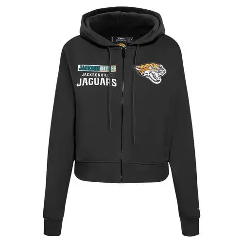PRO STANDARD Jacksonville Jaguars Split Logo Full-zip Hoodie