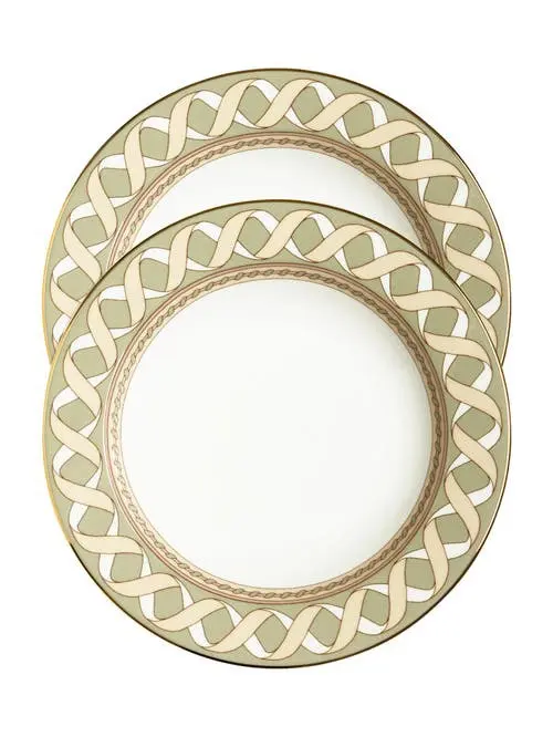 La DoubleJ Soup Plates Set Of 2 - Odysseus Pistachio