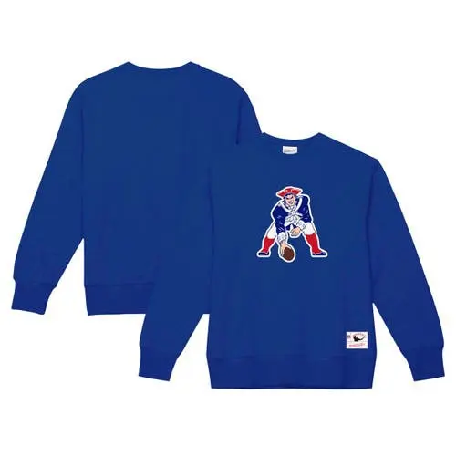 Mitchell & Ness New England Patriots Fleece Pullover Sweatshirt