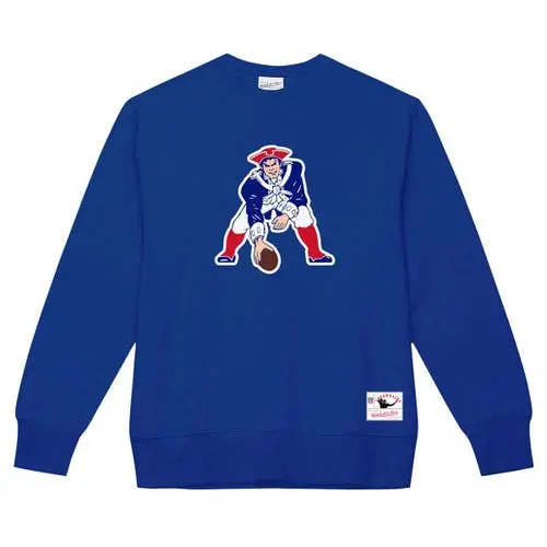 Mitchell & Ness New England Patriots Fleece Pullover Sweatshirt