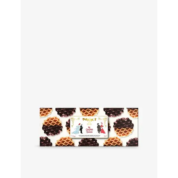 MAXIM'S Box Of 12 Pure Butter Waffles Coated With Chocolate 110g - One-color