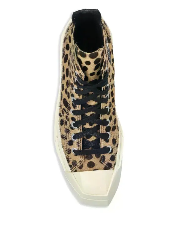 CONVERSE Chuck 70 Leopard-print High-top Sneakers