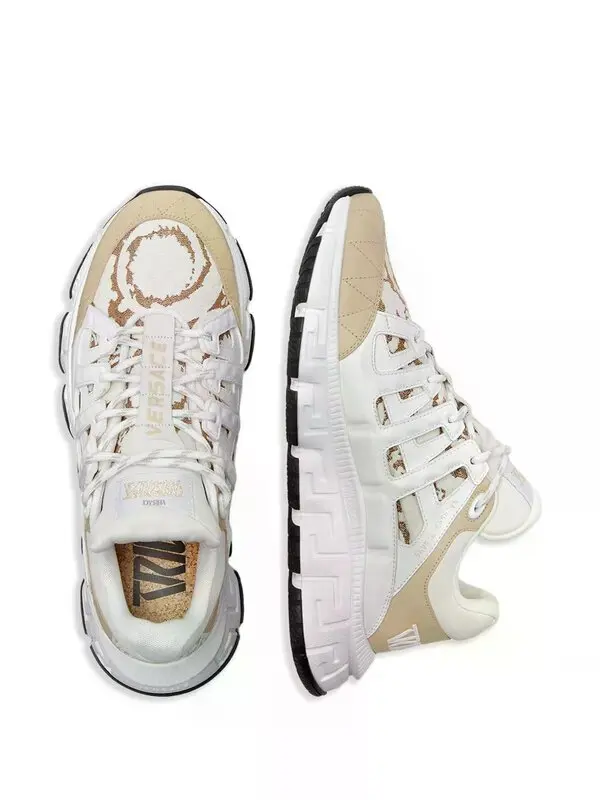 Versace Trigreca Sneakers - White