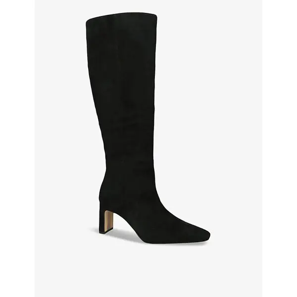 Sam Edelman Sylvia Knee-high Suede Heeled Boots