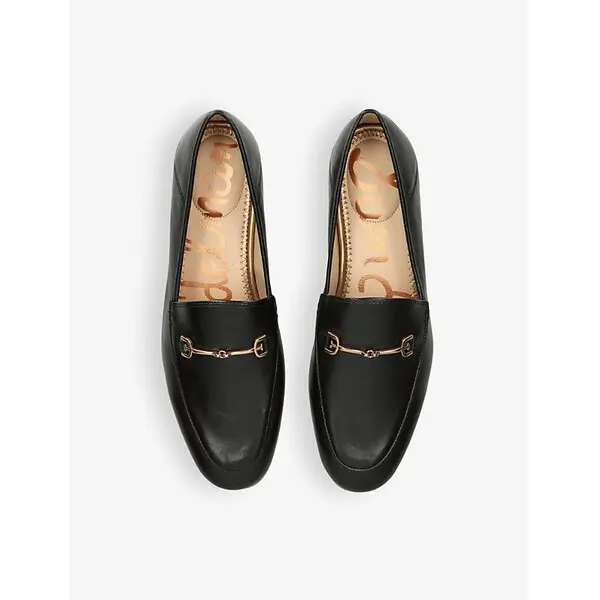 Sam Edelman Loraine Leather Loafers - Black