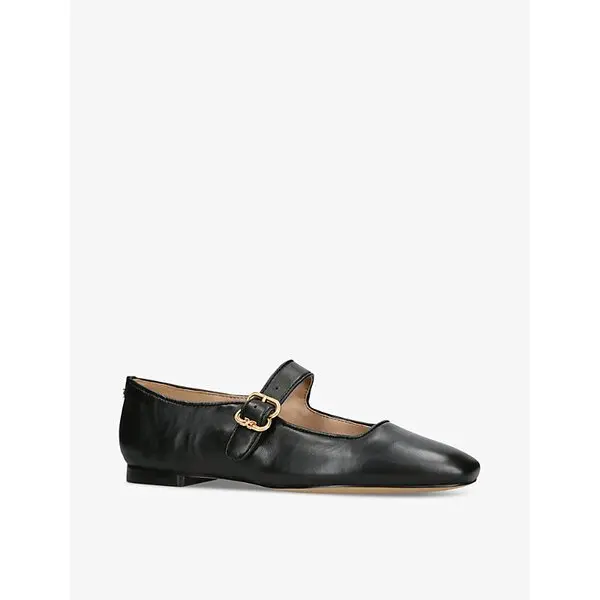 Sam Edelman Leather Ballet Flats - Black