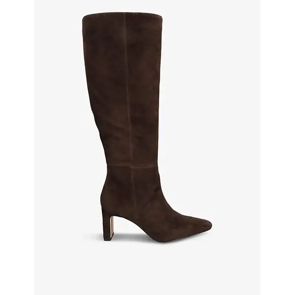 Sam Edelman Sylvia Suede Knee-high Heeled Boots