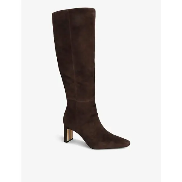 Sam Edelman Sylvia Suede Knee-high Heeled Boots