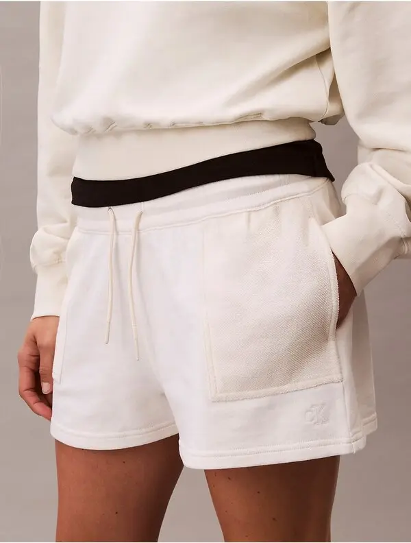 Calvin Klein French Terry Shorts - Sunlight