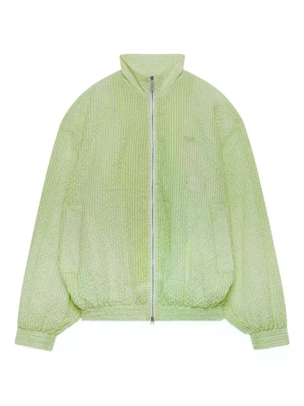 Gcds Textured Jacket - Green