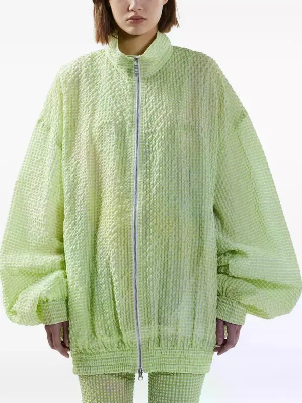 Gcds Textured Jacket - Green
