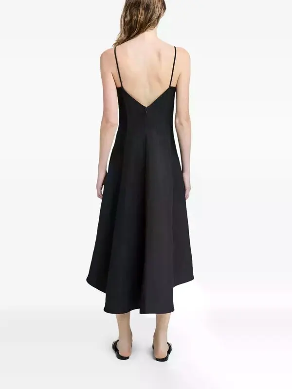 Proenza Schouler Elaine Midi Dress - Black