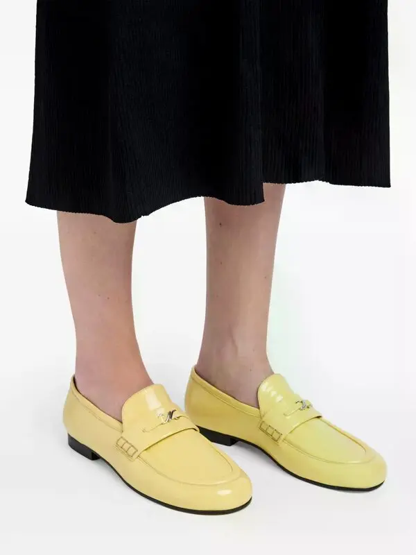 Proenza Schouler Monogram Leather Loafers