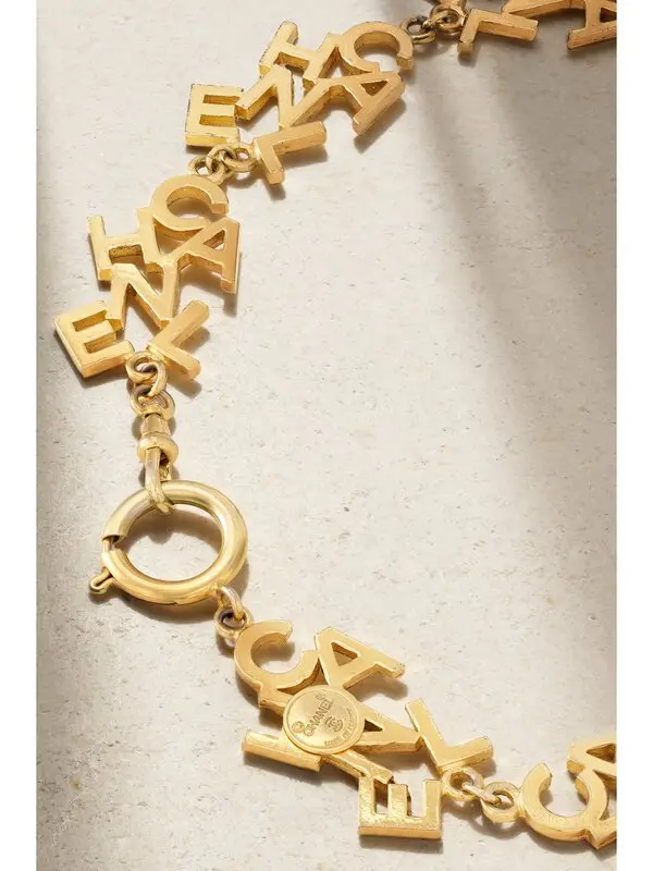 Chanel Plated Necklace