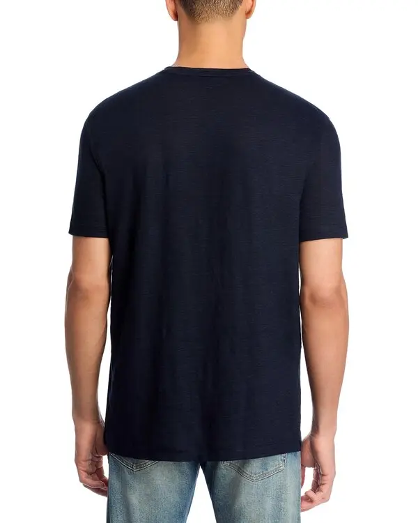 BOSS X David Beckham Taut 73 Linen Crewneck Tee