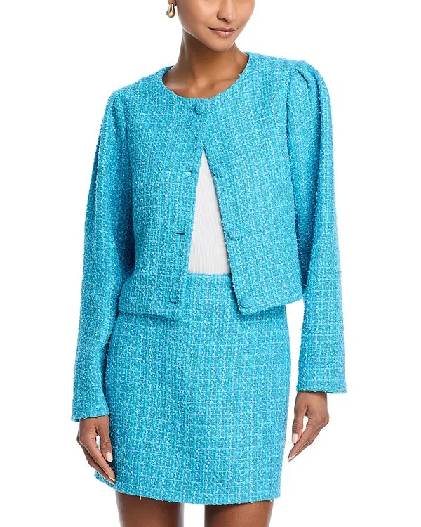 Aqua Tweed Jacket