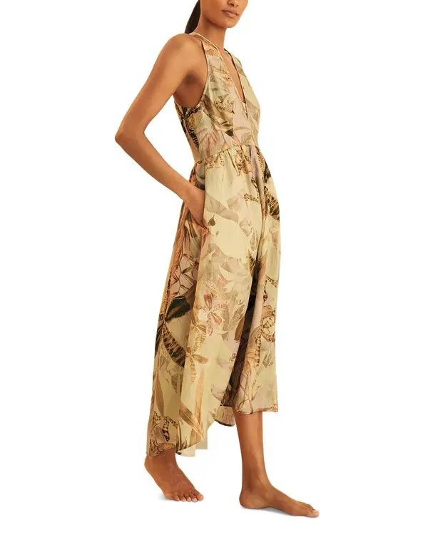reiss anna linen dress Nybg Anna Linen Midi Dress