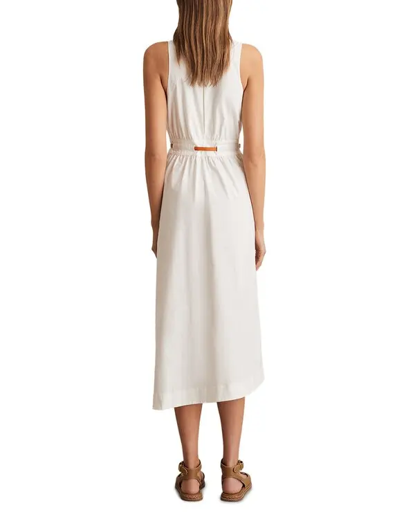 REISS Petite Brianne Belted Dress