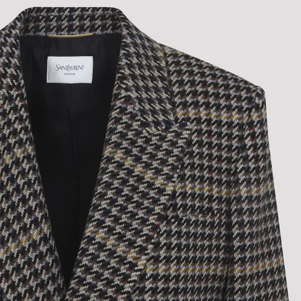 Saint Laurent Wool Jacket - Multicolour